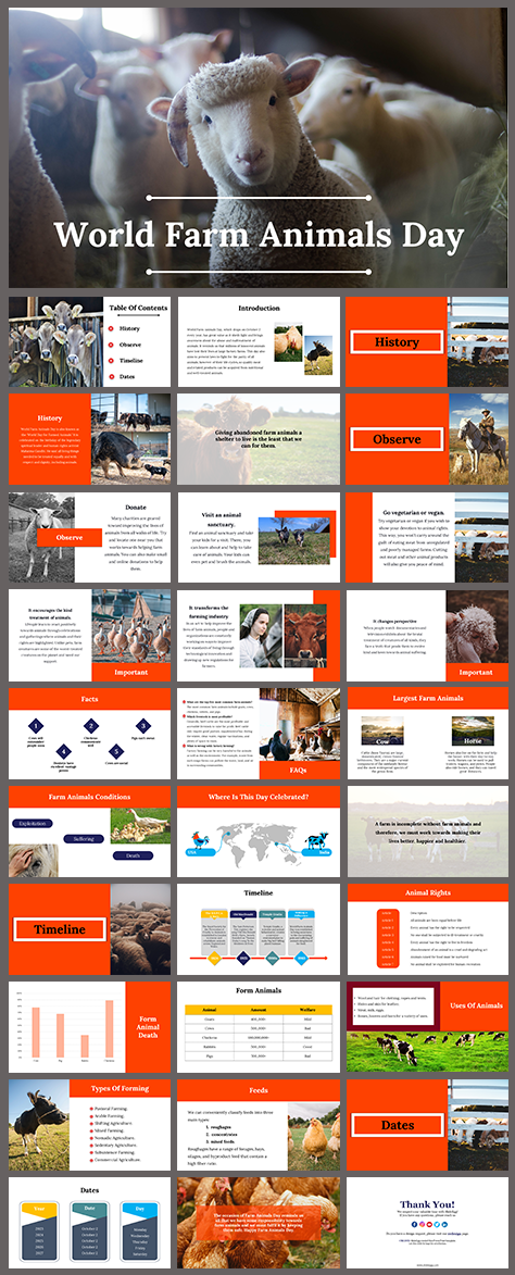 World Farm Animals Day PPT And Google Slides Templates