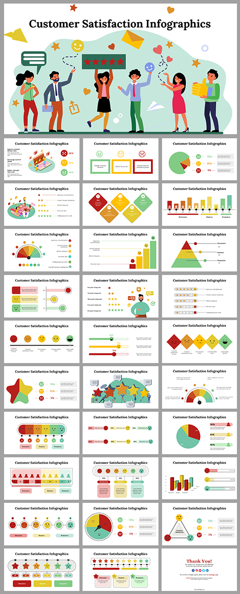 Get Customer Satisfaction Infographics Google Slides