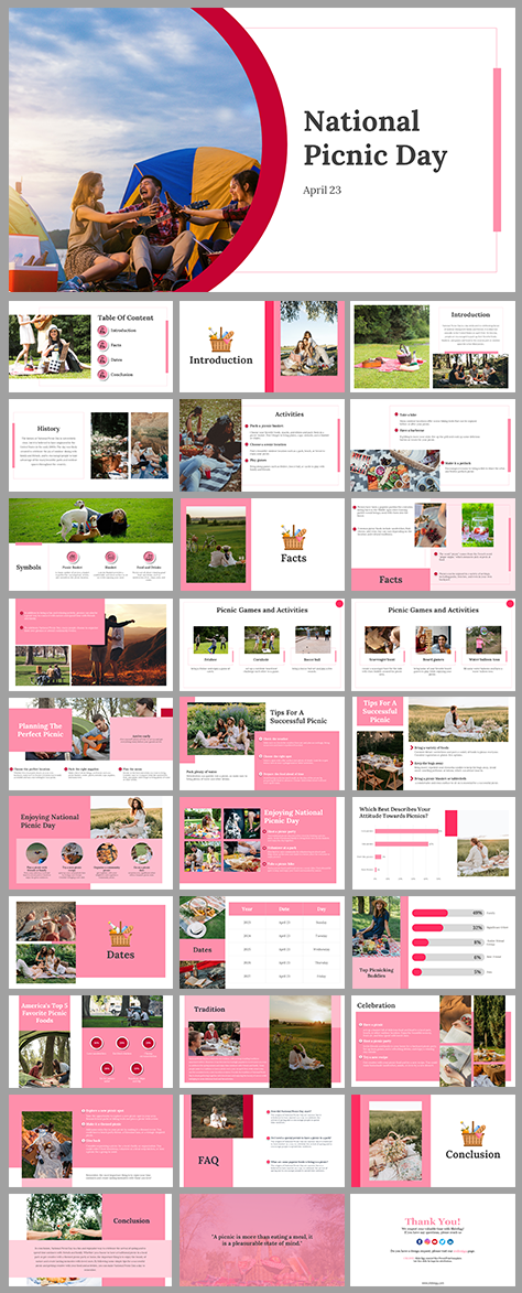 National Picnic Day PPT And Google Slides Themes Template