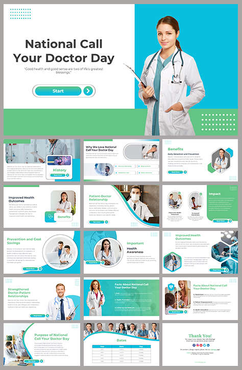 National Call Your Doctor Day PPT And Google Slides