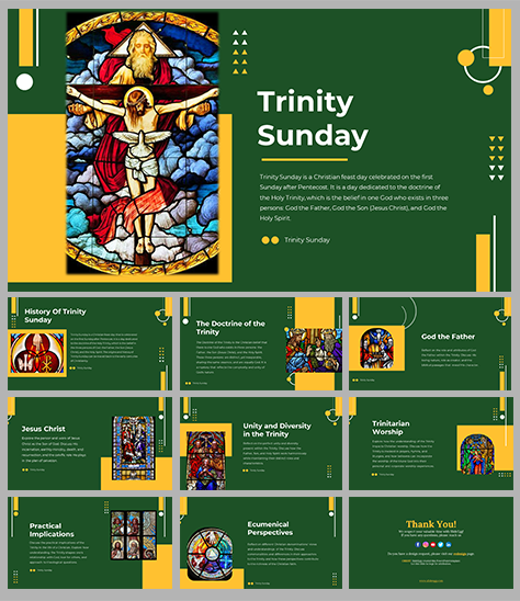 Get Now! Trinity Sunday PPT And Google Slides Templates