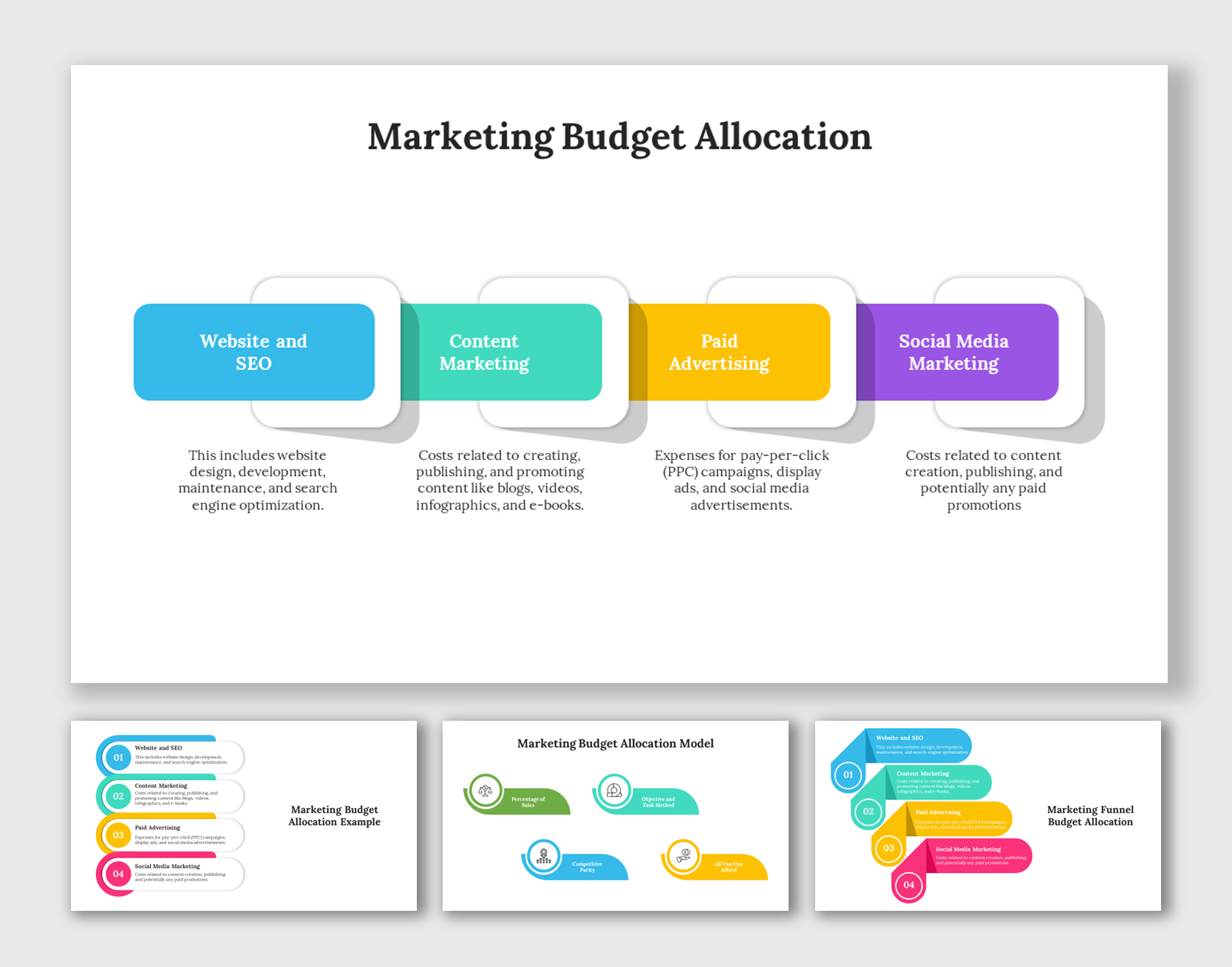 Grab Now! Marketing Budget Allocation PPT And Google Slides