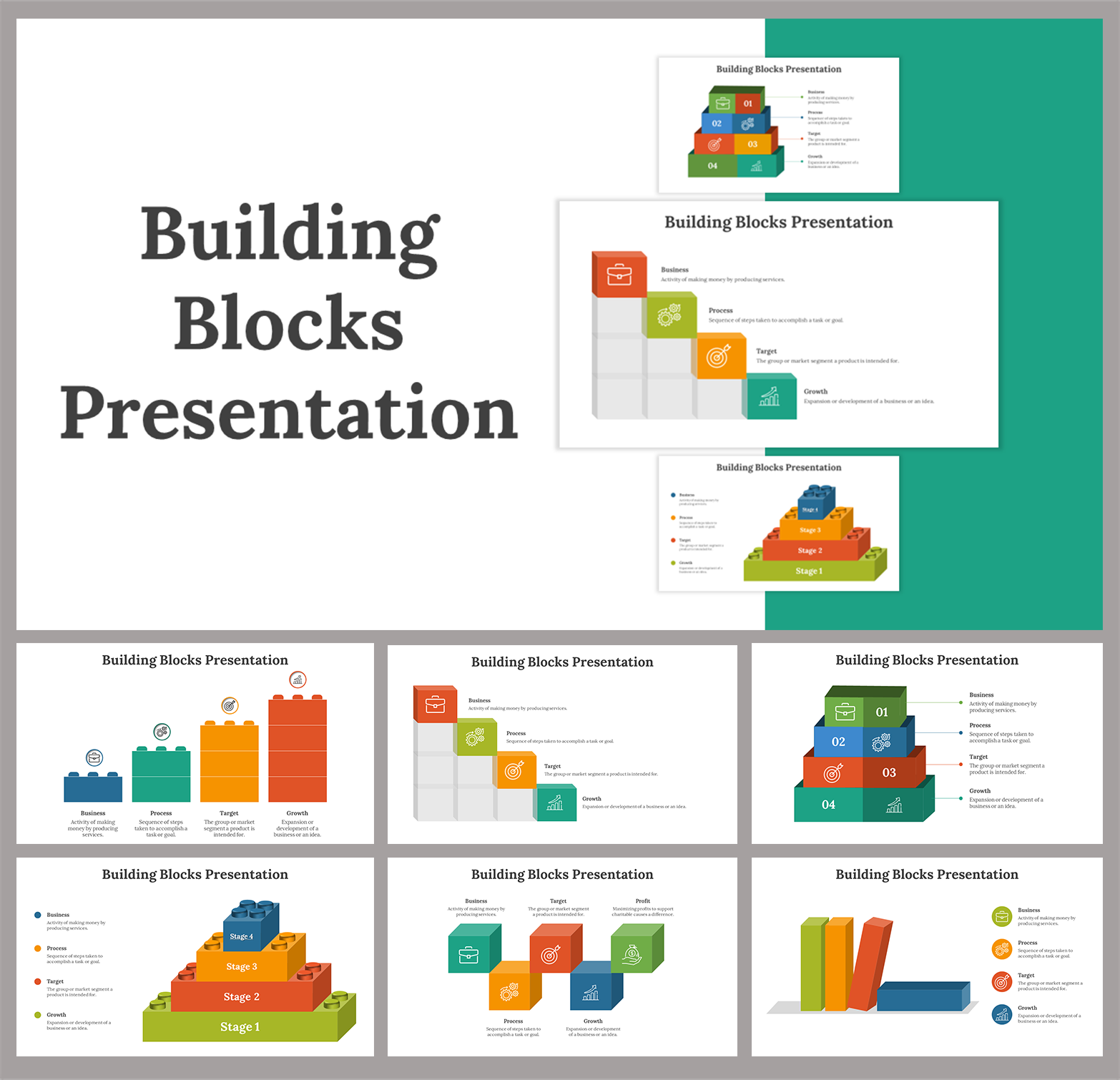Building Blocks PowerPoint And Google Slides Templates