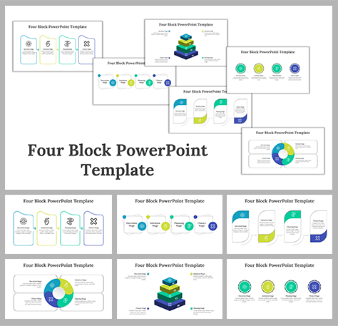 Get Now! Four Block PowerPoint Templates And Google Slides