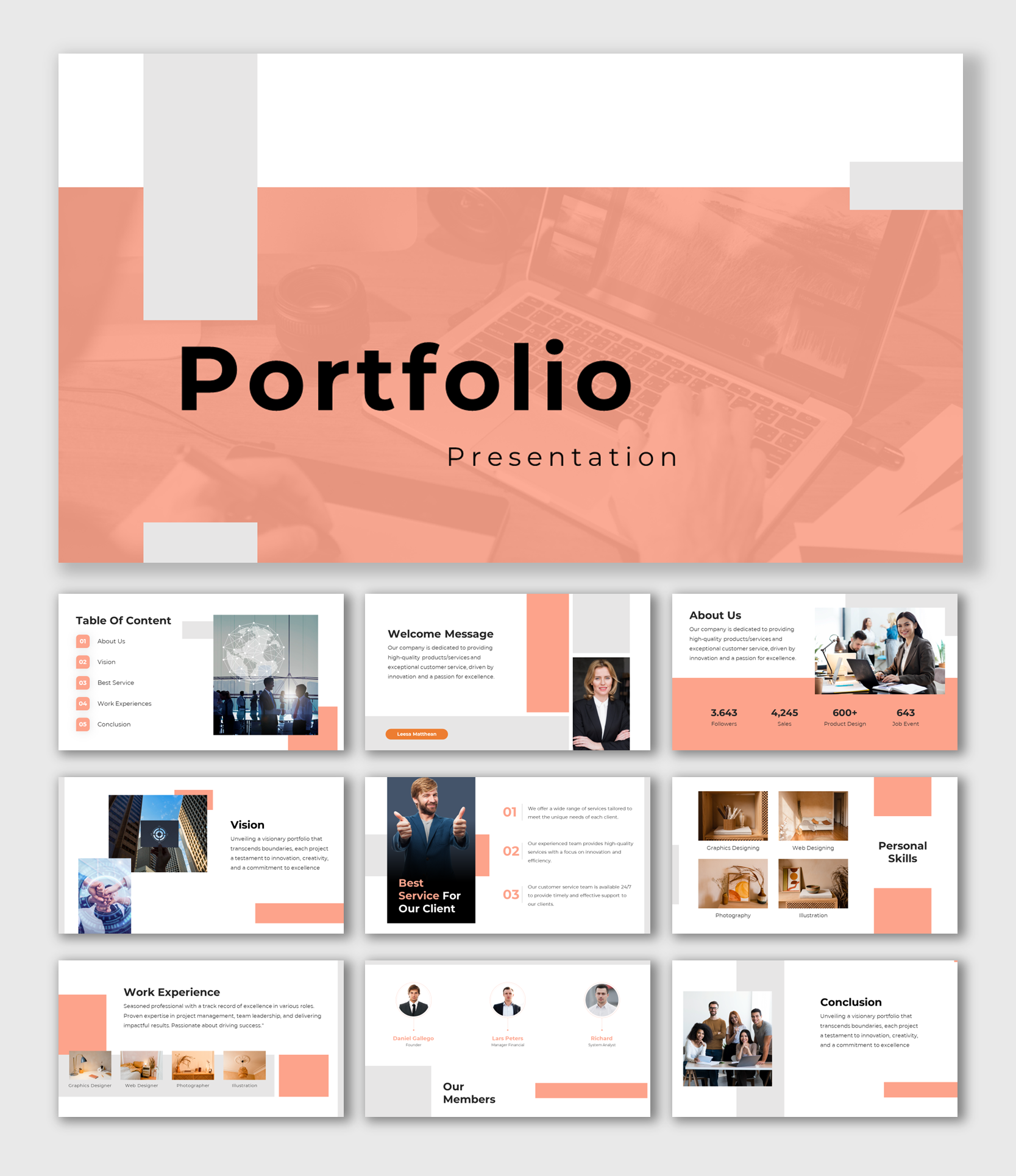 Get Our Portfolio PPT Presentation And Google Slides Themes