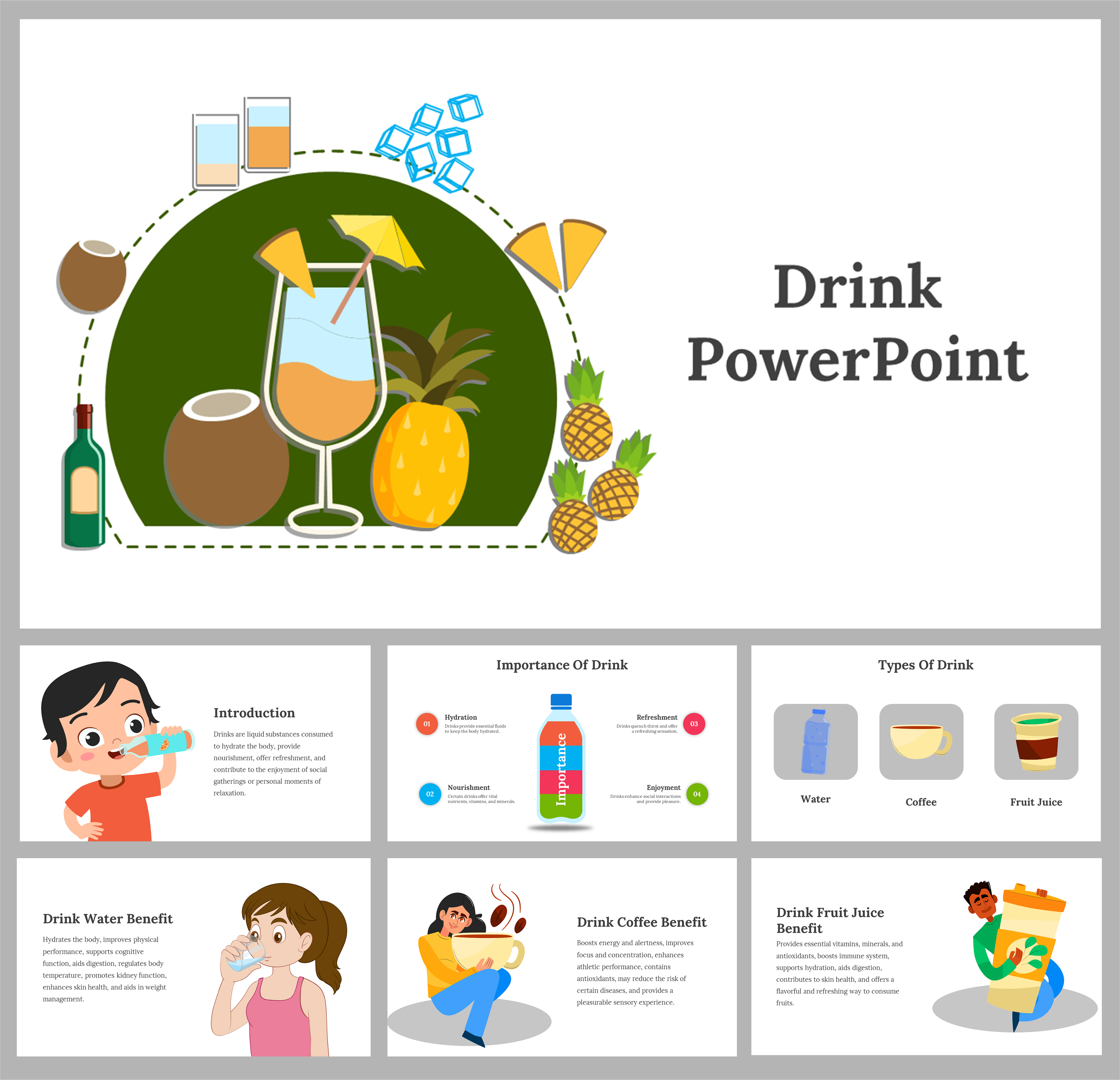Healty Hydration Powerpoint