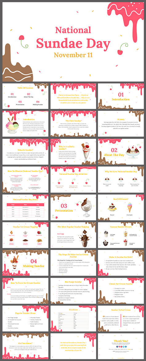 Download National Sundae Day PowerPoint Presentation