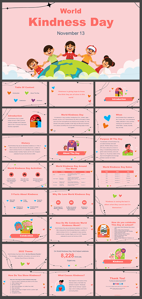 Get Our World Kindness Day PowerPoint Presentation