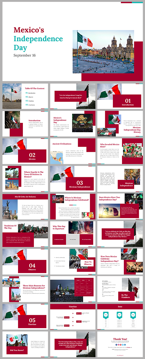 Mexicos Independence Day PPT And Google Slides Templates