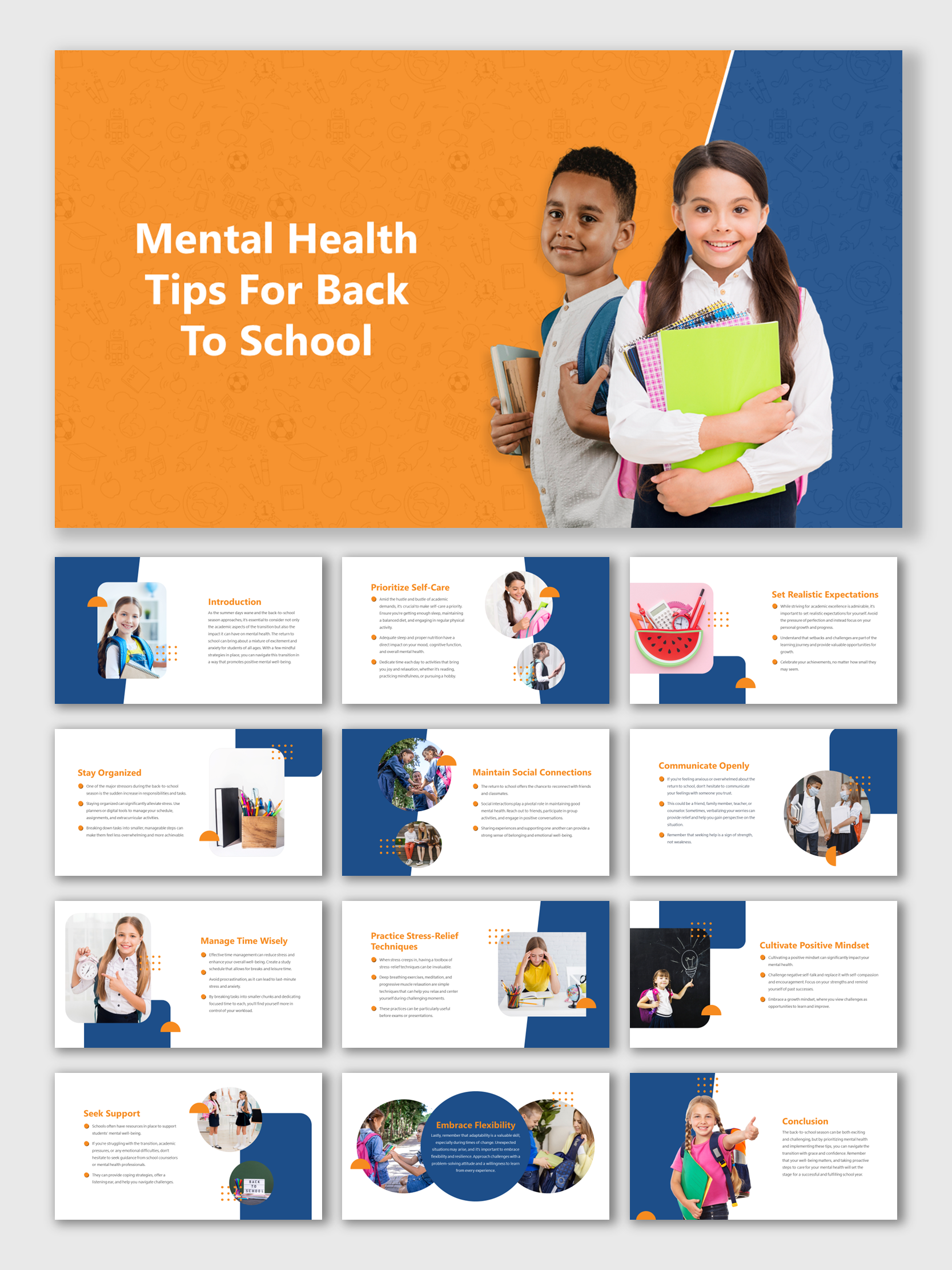 Download Mental Health Tips For Back To School PPT