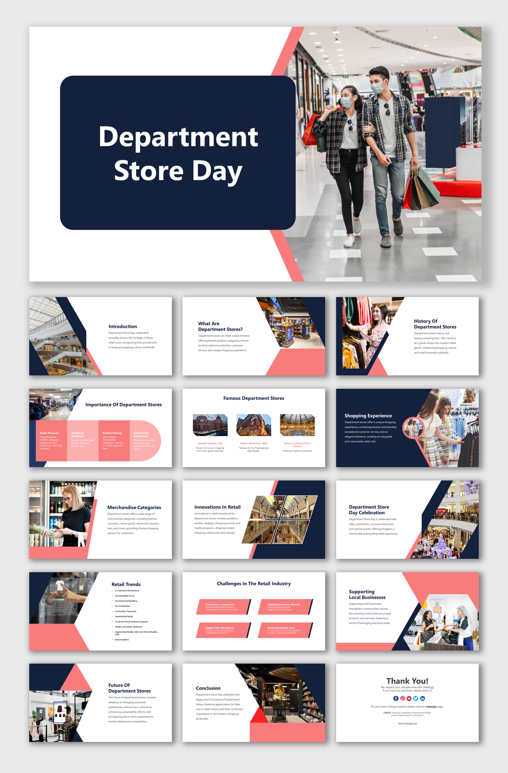 Department Store Day PPT And Google Slides Templates