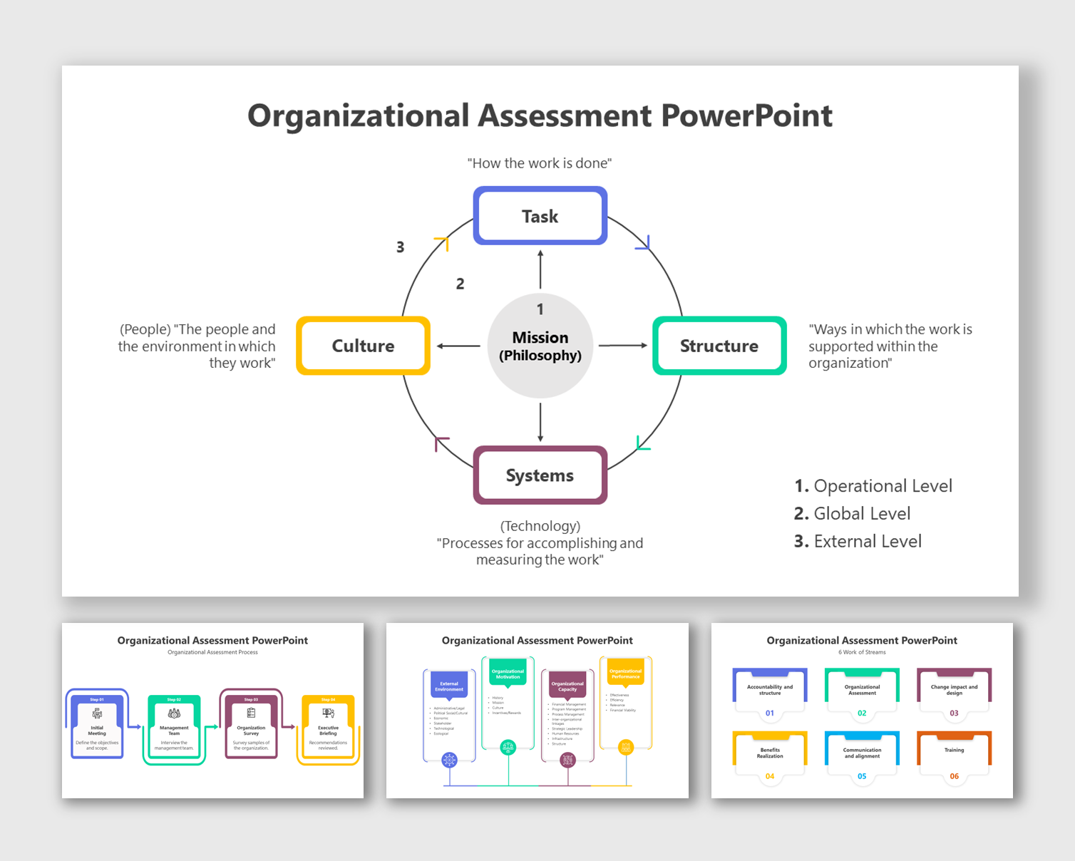 Get Organizational Assessment PPT And Google Slides Themes