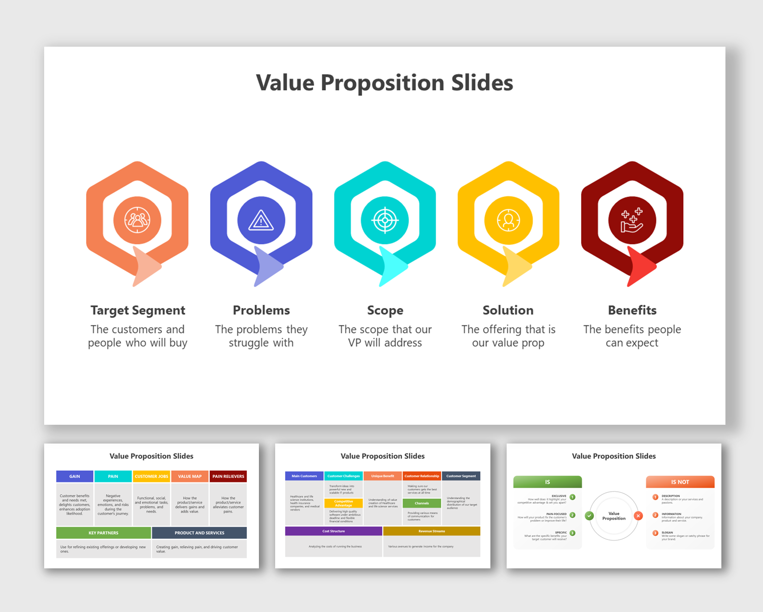 Download Value Proposition PPT And Google Slides Templates