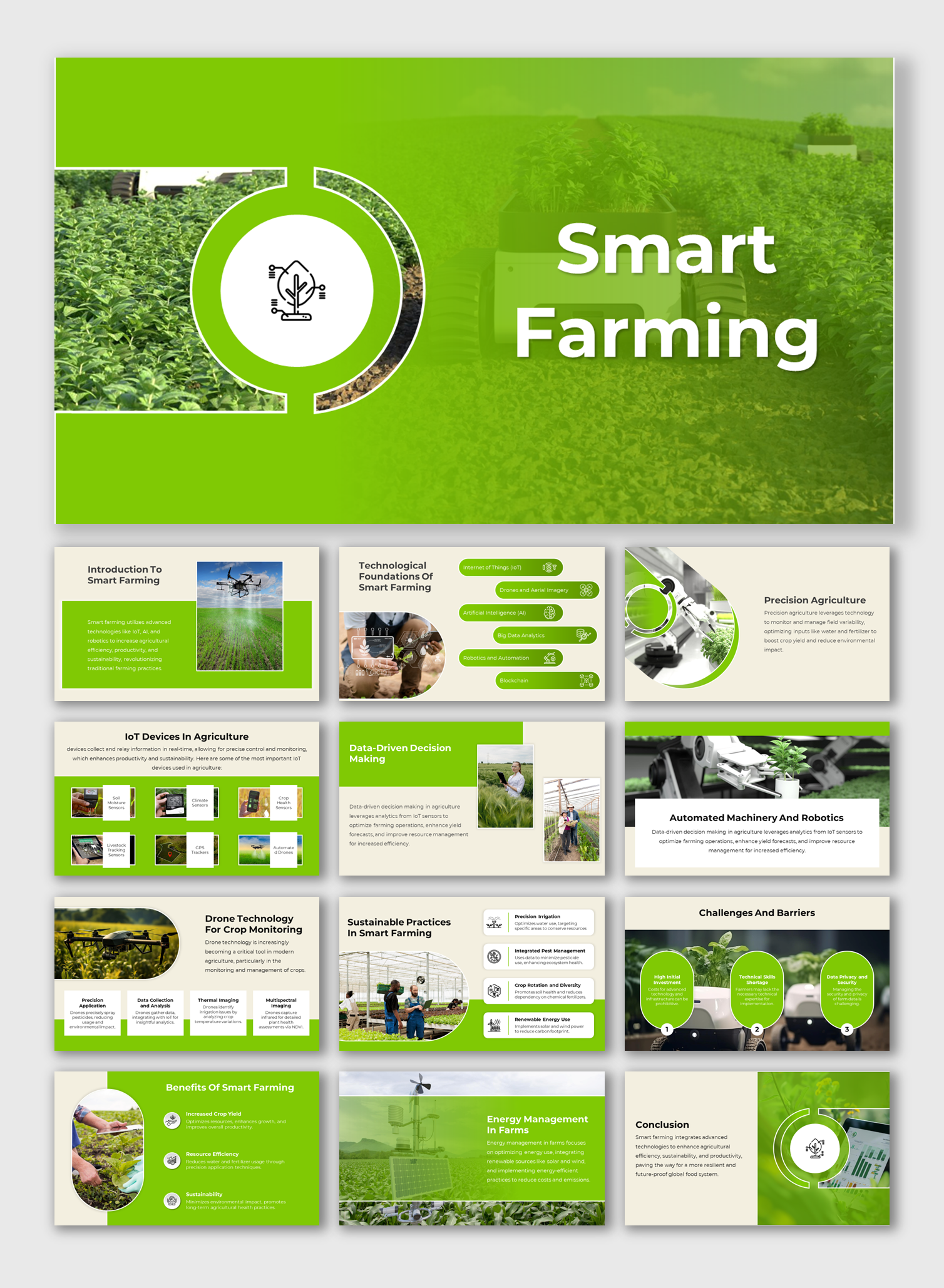 Discover Smart Farming Presentation And Google Slides Themes