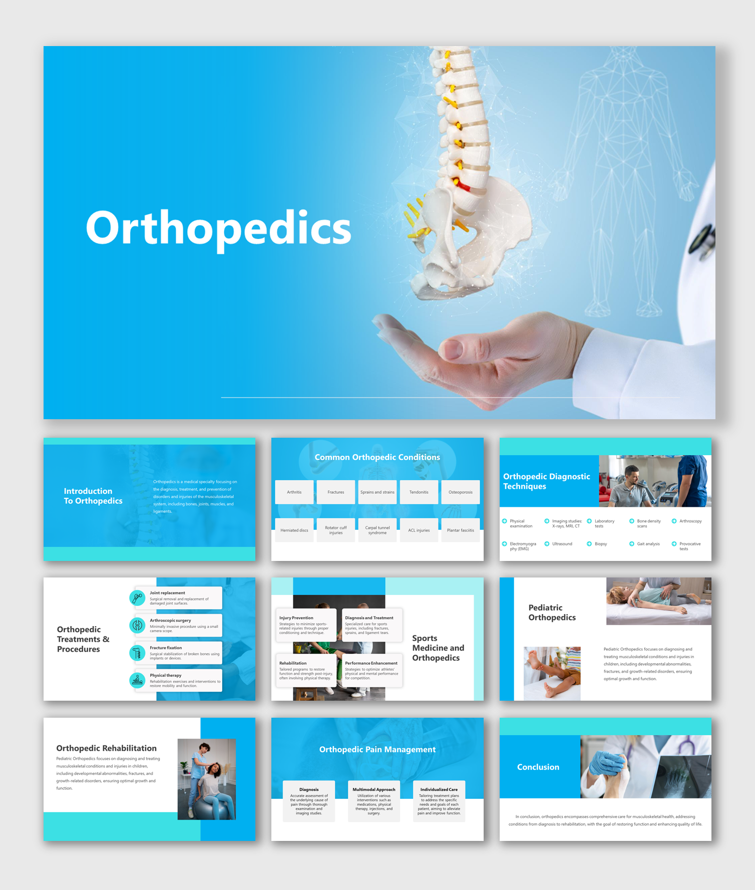 Download Our Orthopedics PPT And Google Slides Themes
