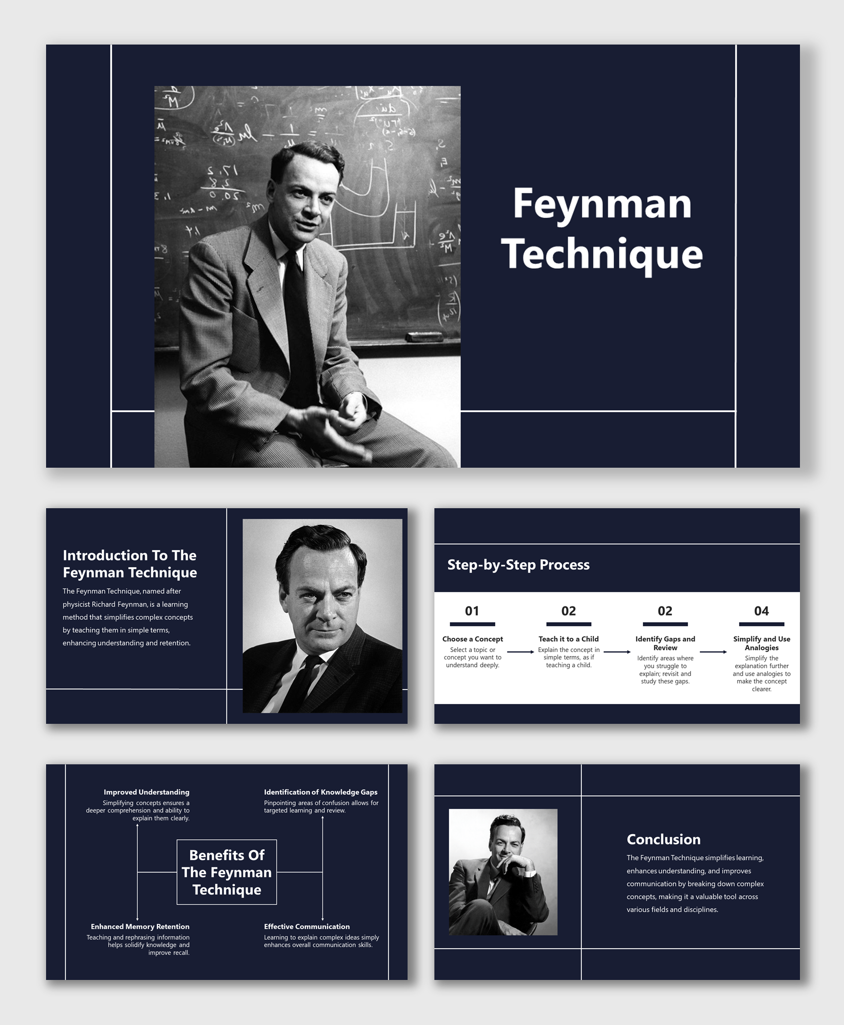 Explore Feynman Technique PowerPoint And Google Slides