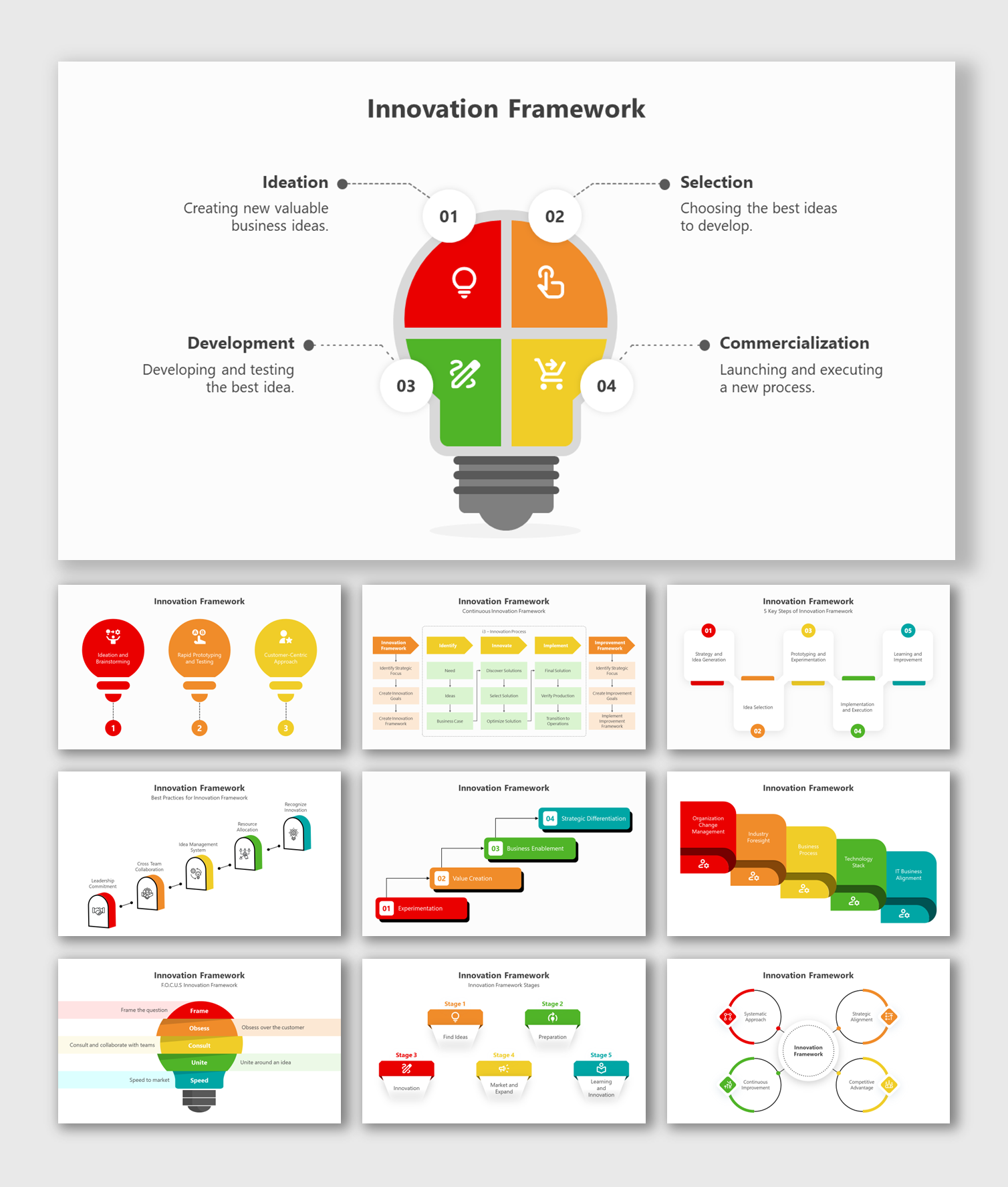 Download Our Innovation Framework PowerPoint Presentation