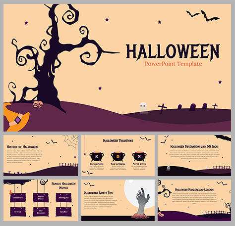 Get Now! Halloween PowerPoint Presentation And Google Slides