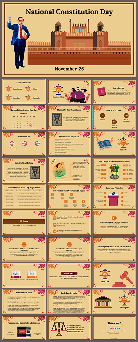 National Constitution Day PPT And Google Slides Templates