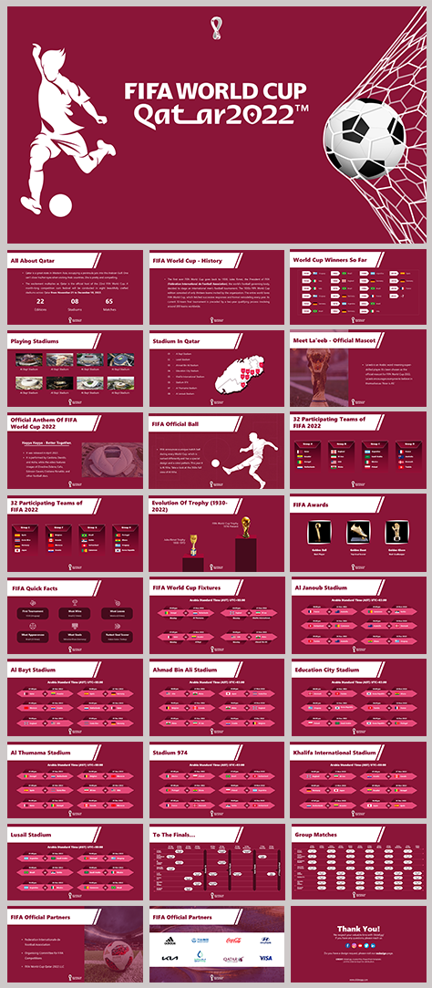 FIFA World Cup Qatar 2022 PPT And Google Slides Themes