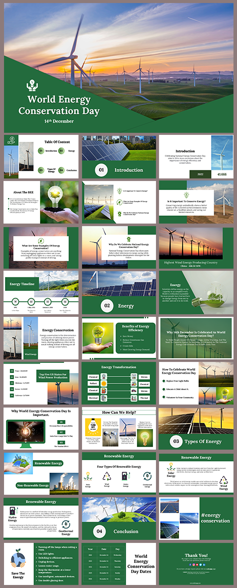 World Energy Conservation Day PPT and Google Slides Themes