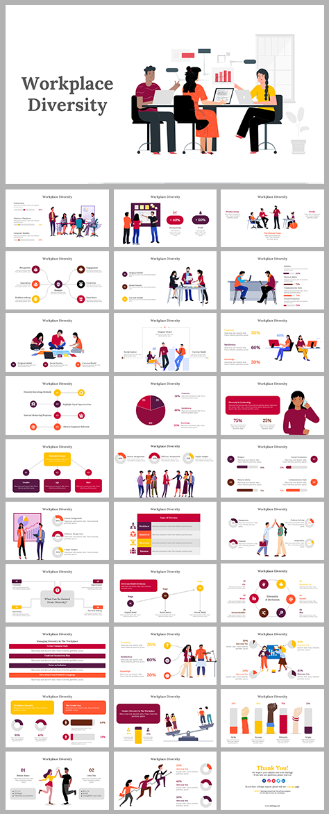 Workplace Diversity PowerPoint And Google Slides Themes