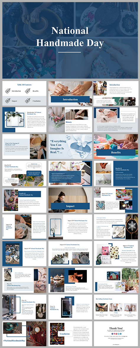 National Handmade Day PPT And Google Slides Templates