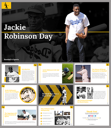 Jackie Robinson Day Presentation And Google Slides Themes
