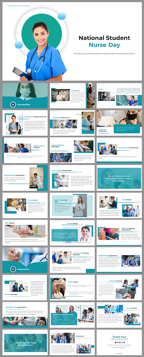 National Student Nurse Day PPT And Google Slides Themes