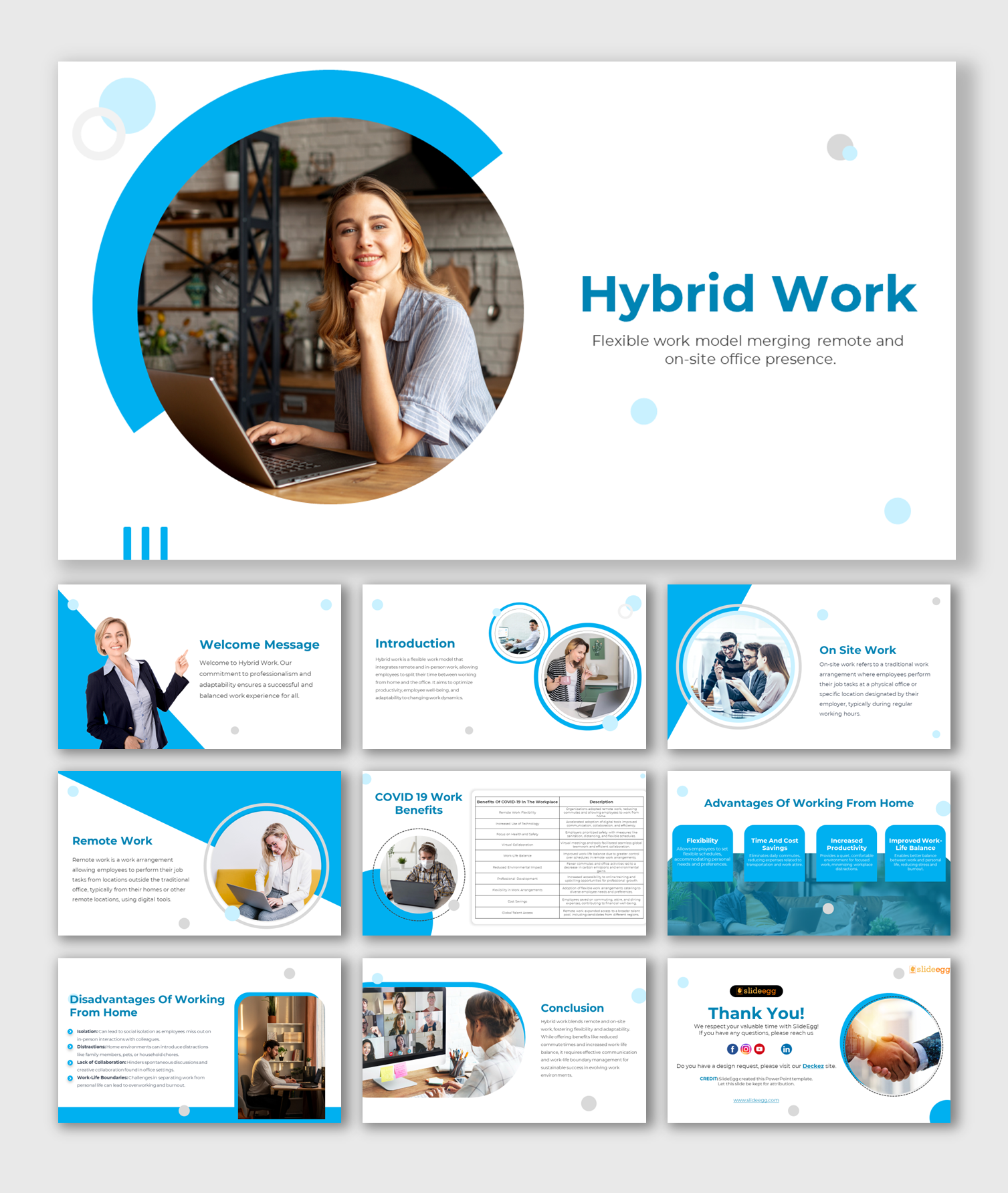 Get Hybrid Work Presentation And Google Slides Templates