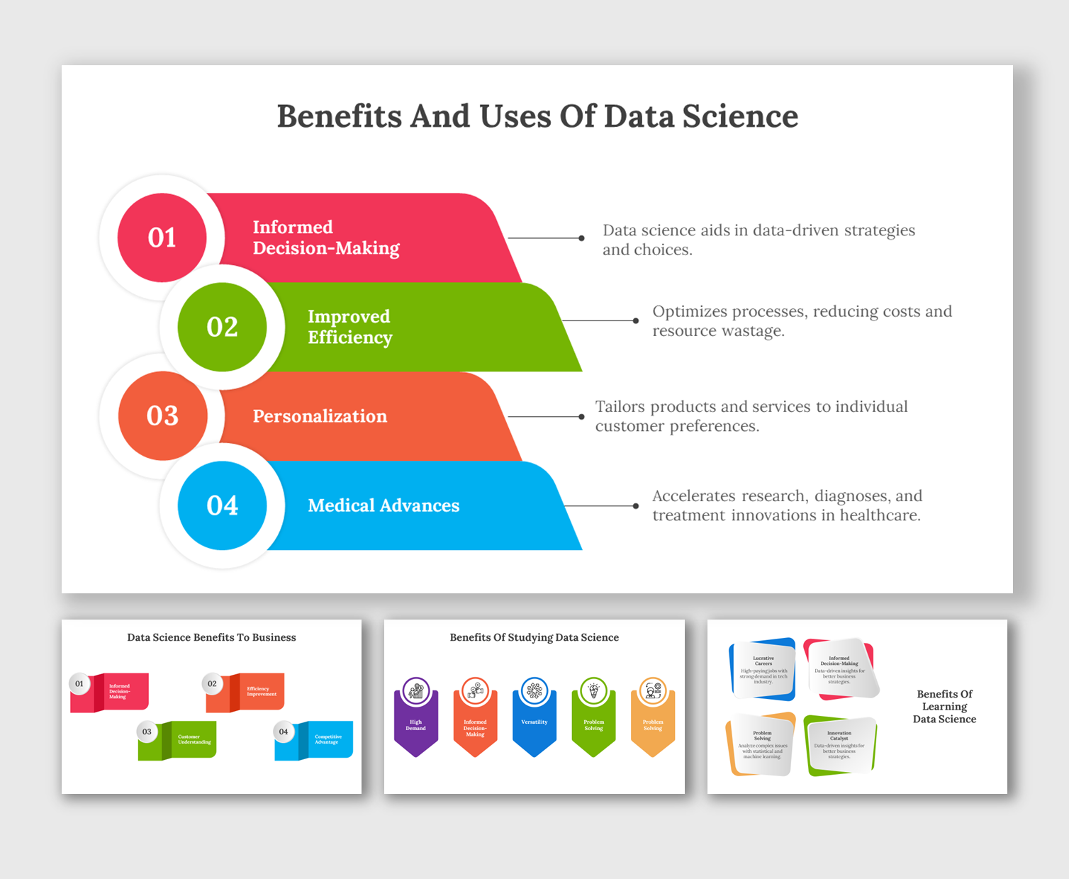 Benefits Of Data Science PPT And Google Slides Templates