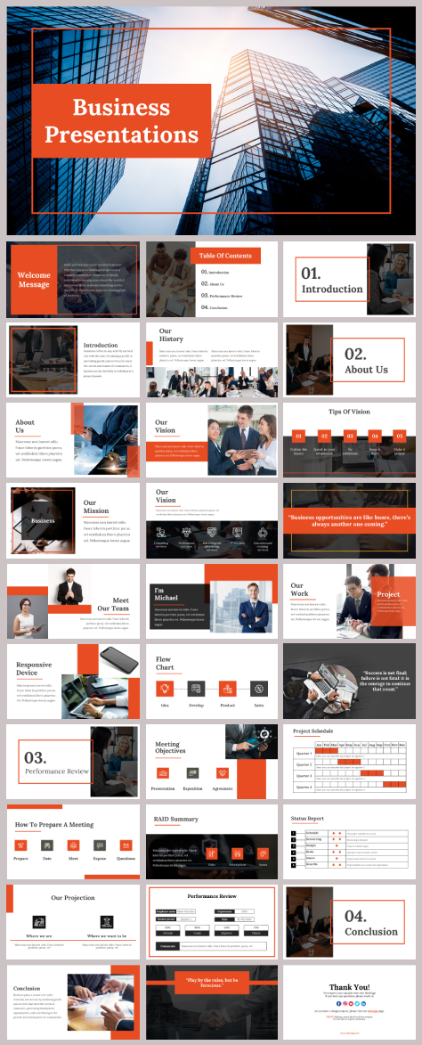 Business PowerPoint Presentations And Google Slides Themes