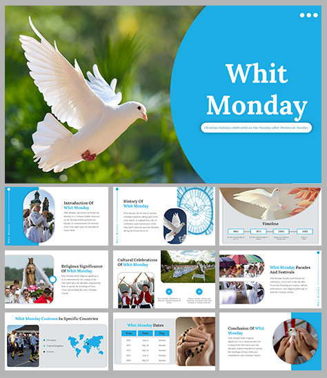 Get this Whit Monday PowerPoint and Google Slides Themes