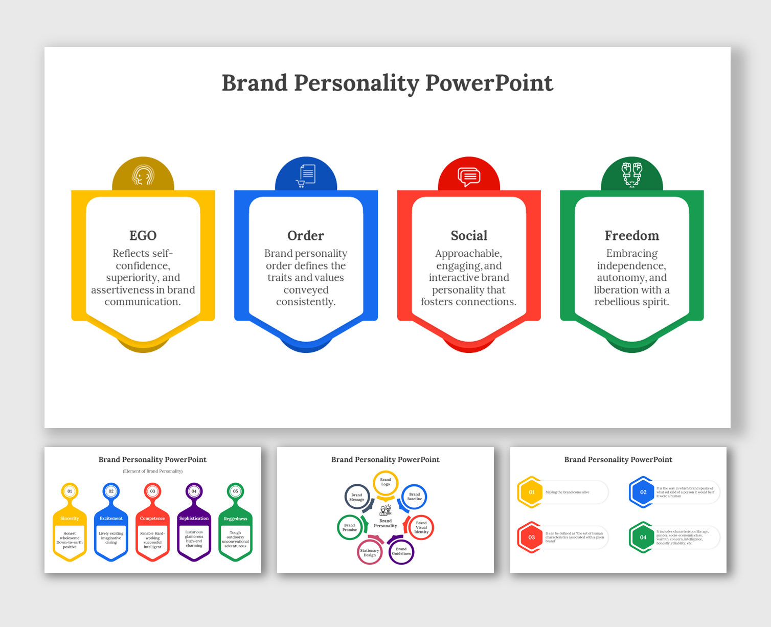 Brand Personality PowerPoint And Google Slides Themes