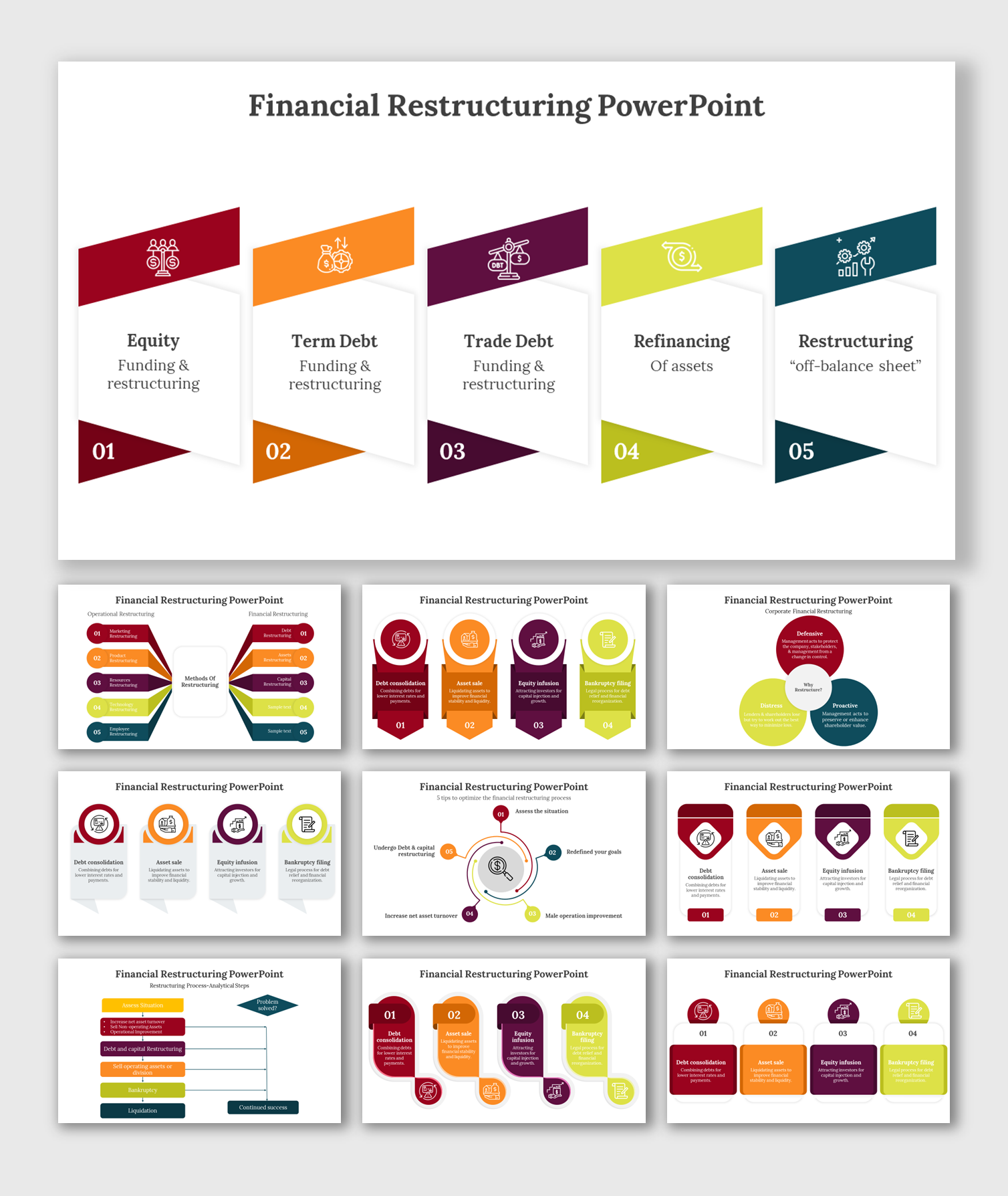Get Financial Restructuring PPT And Google Slides Templates
