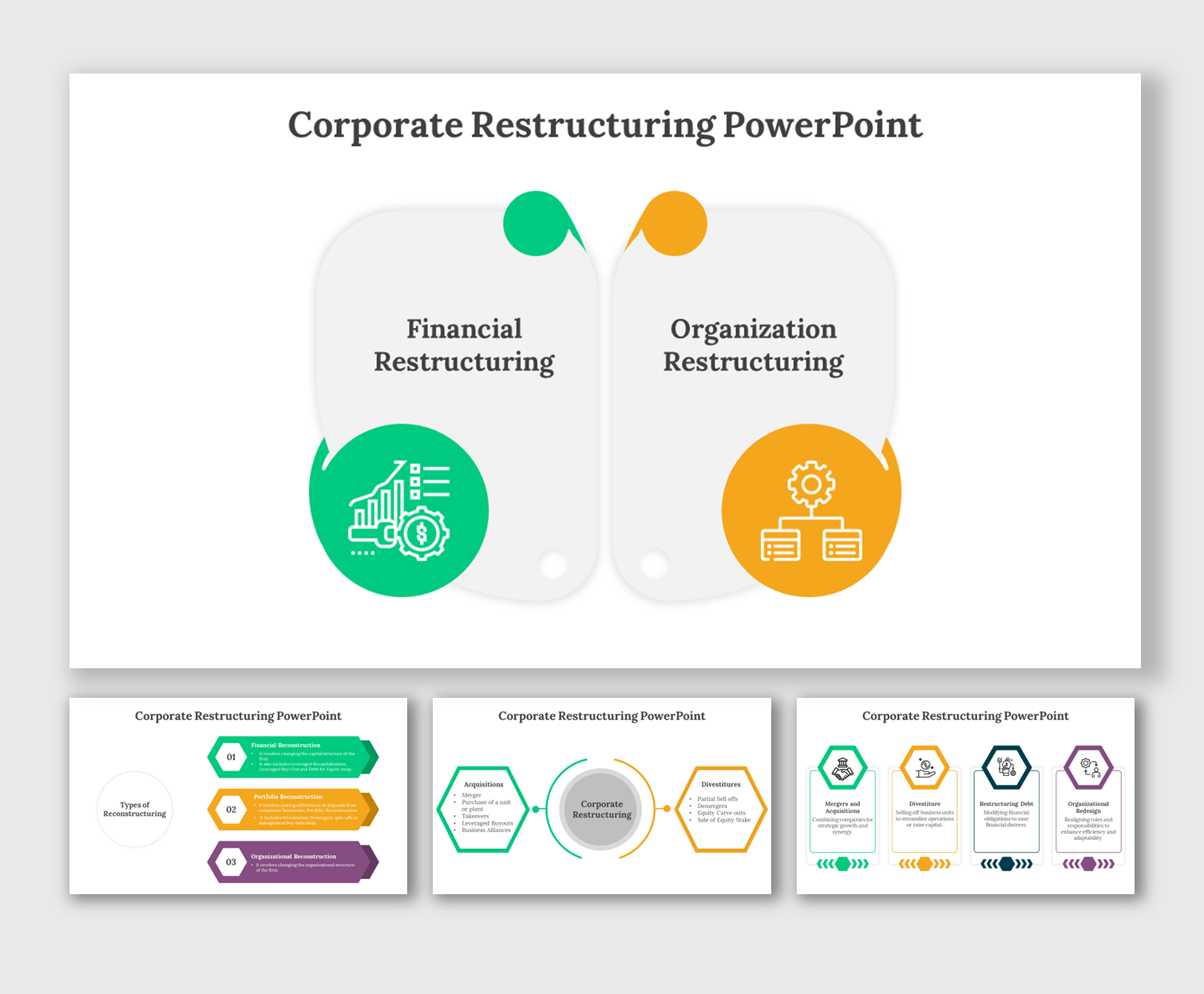 Best Corporate Restructuring PowerPoint And Google Slides