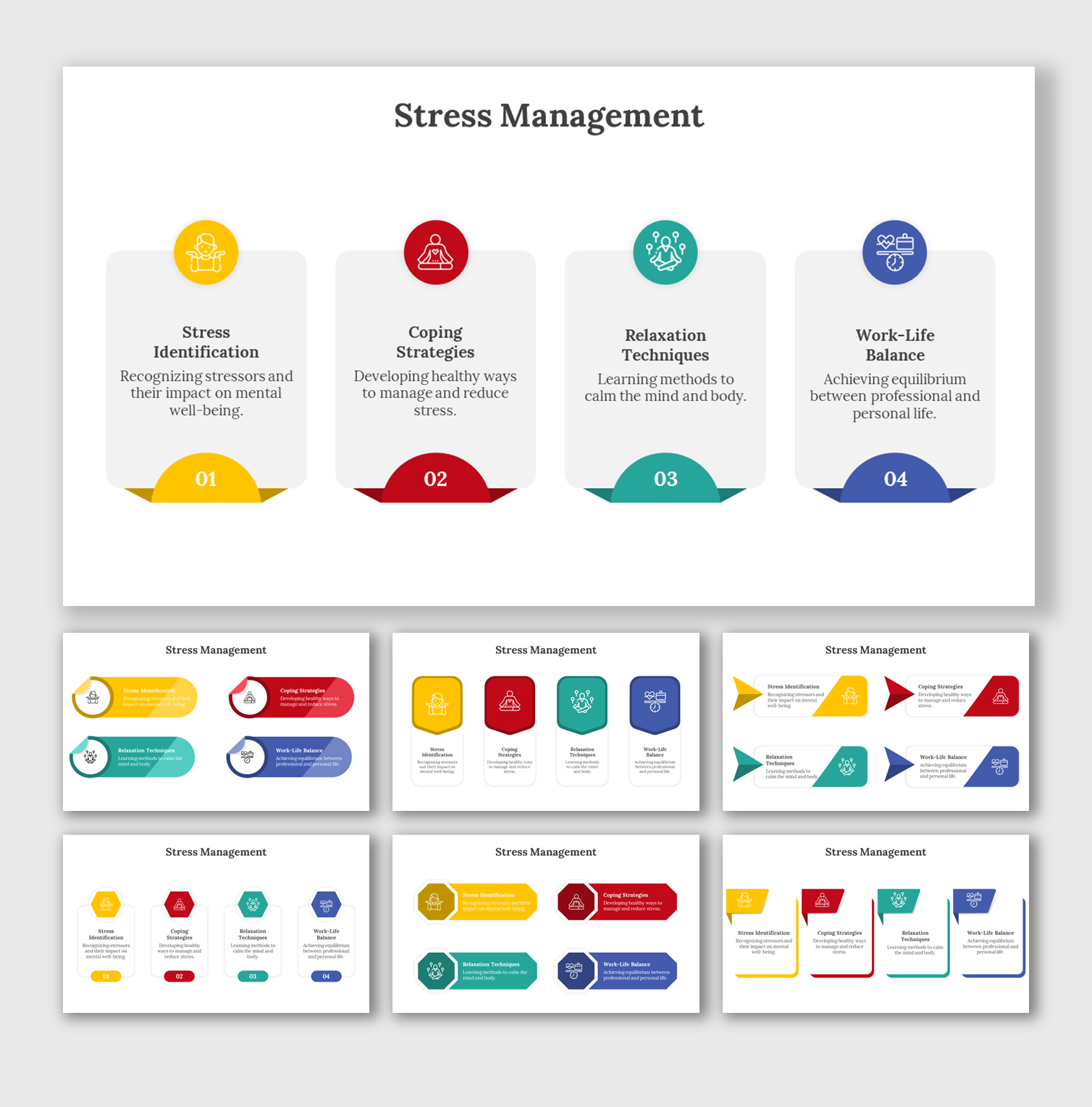 Stress Management Powerpoint Template Powerpoint