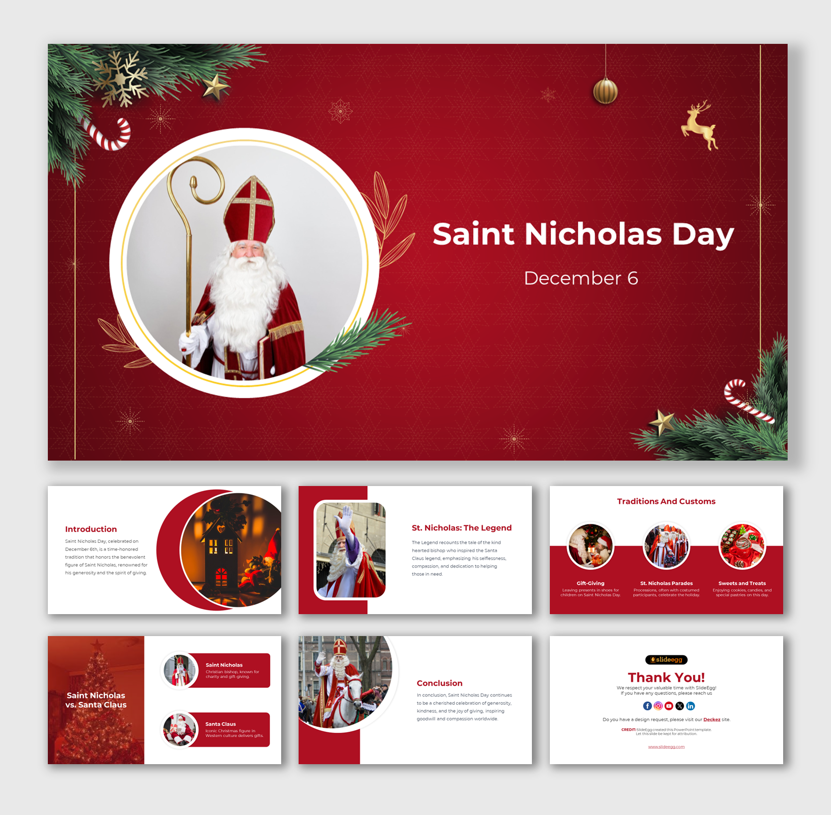 Get Now Saint Nicholas Day PPT And Google Slides Themes