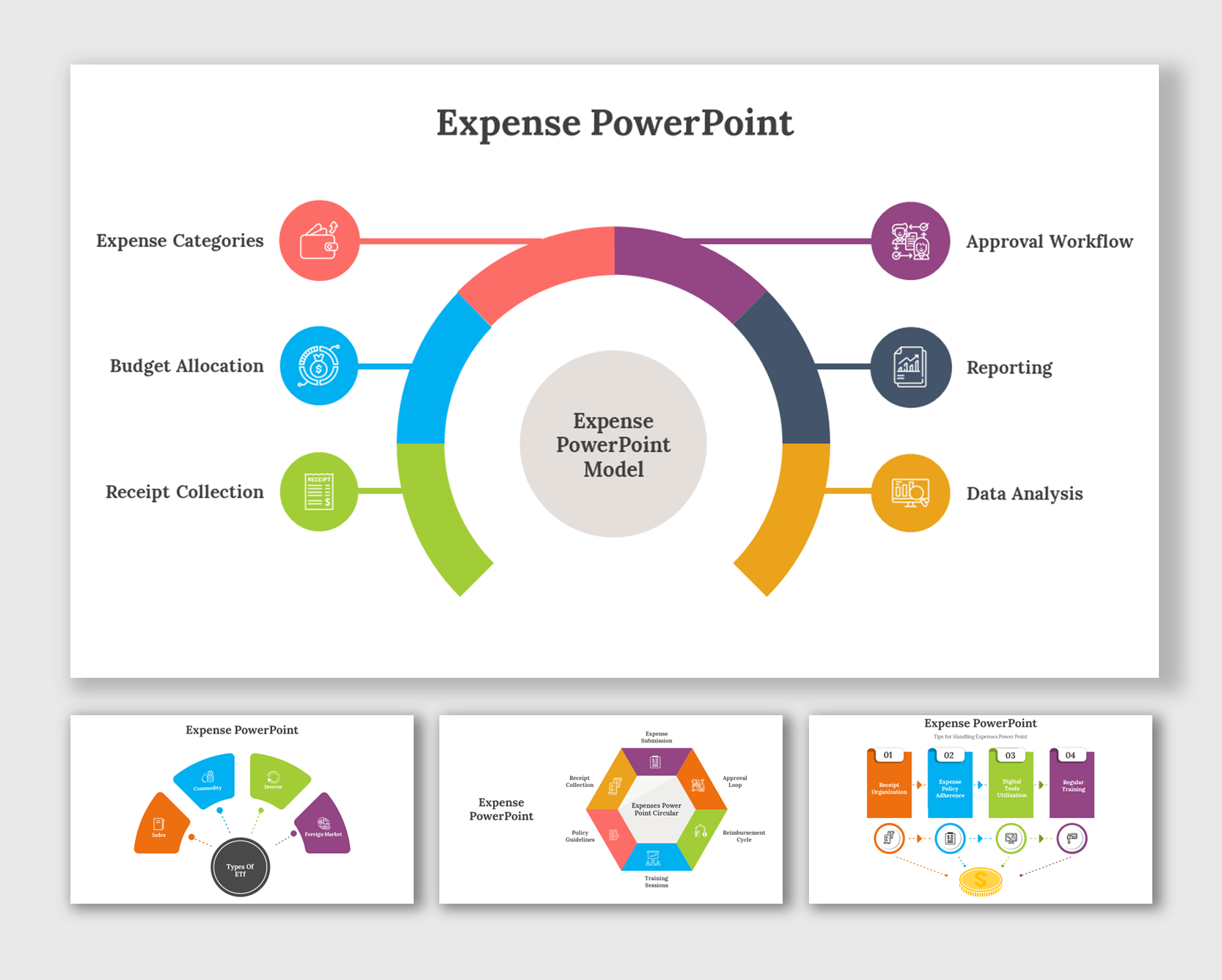 Elevate Expense PowerPoint Template And Google Slides