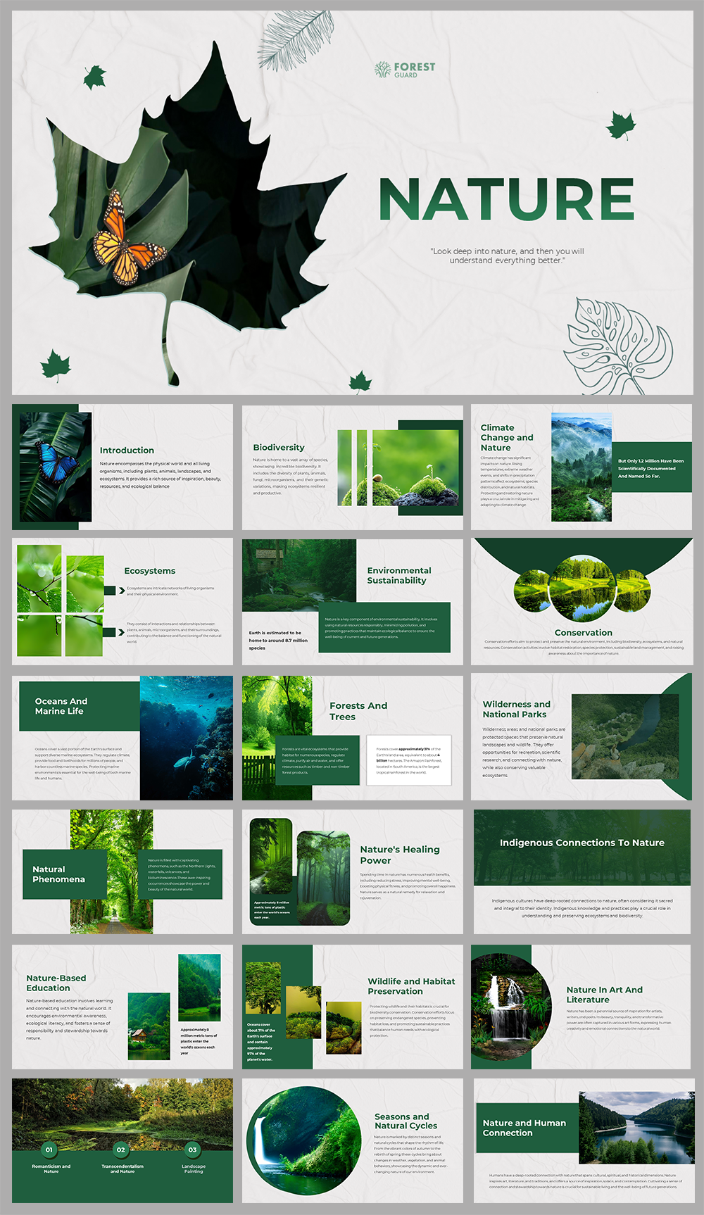 Nature PowerPoint Presentation And Google Slides Themes