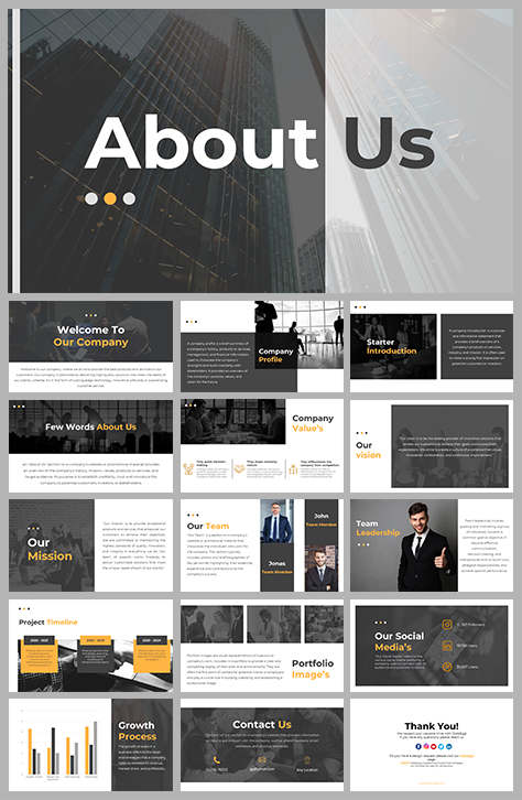 Get This About Us PowerPoint And Google Slides Templates