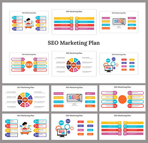 SEO Marketing Plan PPT Presentation And Google Slides Themes