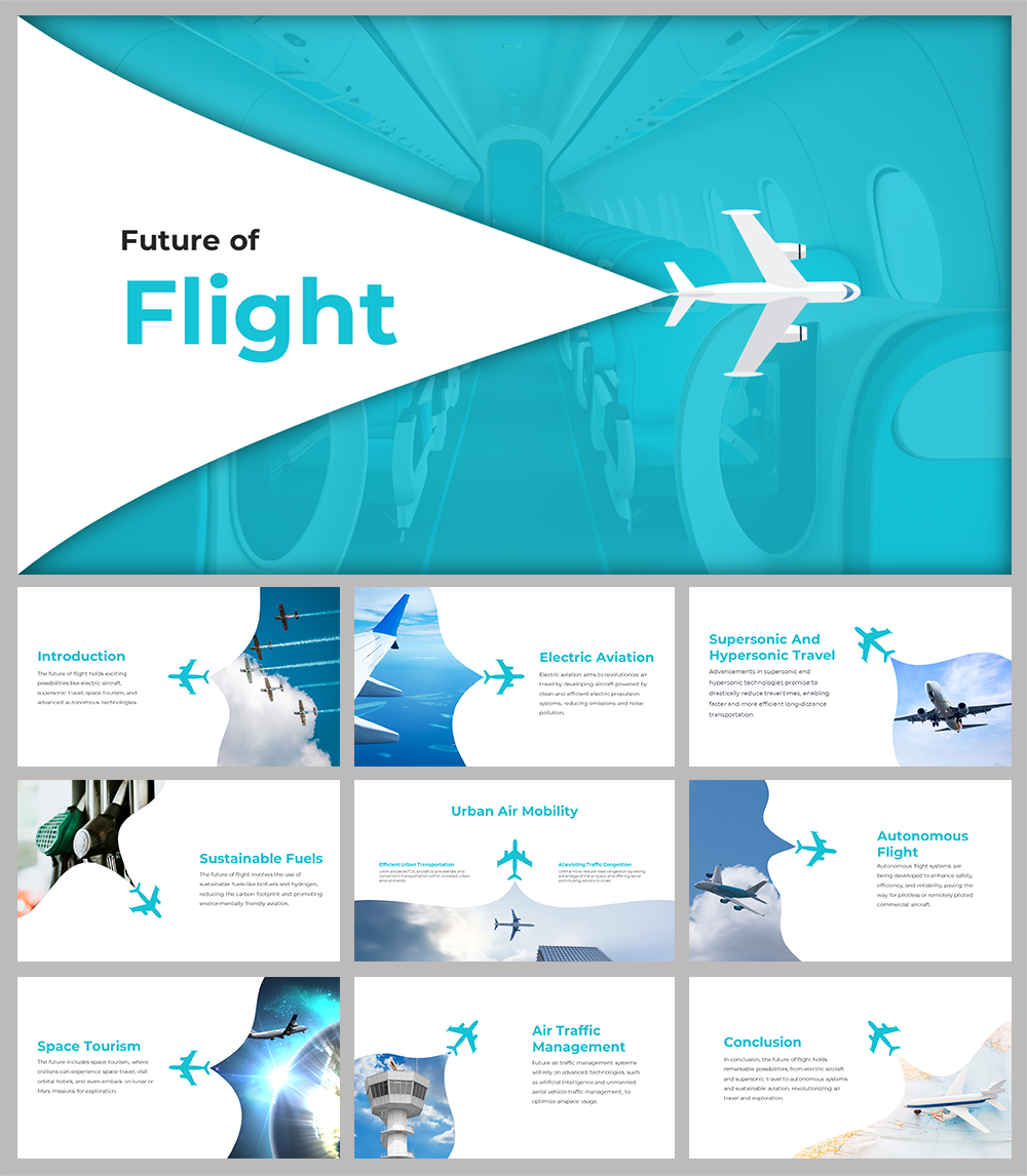 Download Our Flight PowerPoint And Google Slides Themes