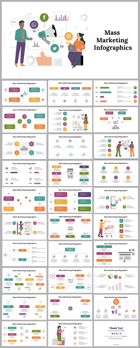 Mass Marketing Infographics PPT And Google Slides Themes
