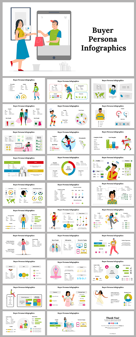 Get Buyer Persona Infographics PowerPoint and Google Slide