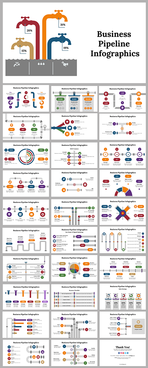 Business Pipeline Infographics PPT And Google Slides