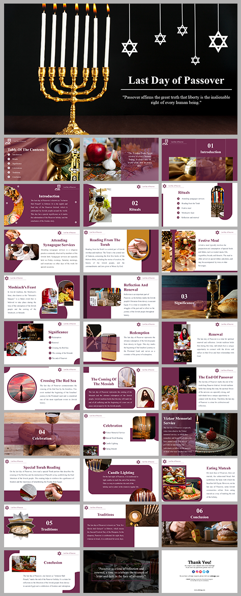 Last Day of Passover PowerPoint And Google Slides Themes
