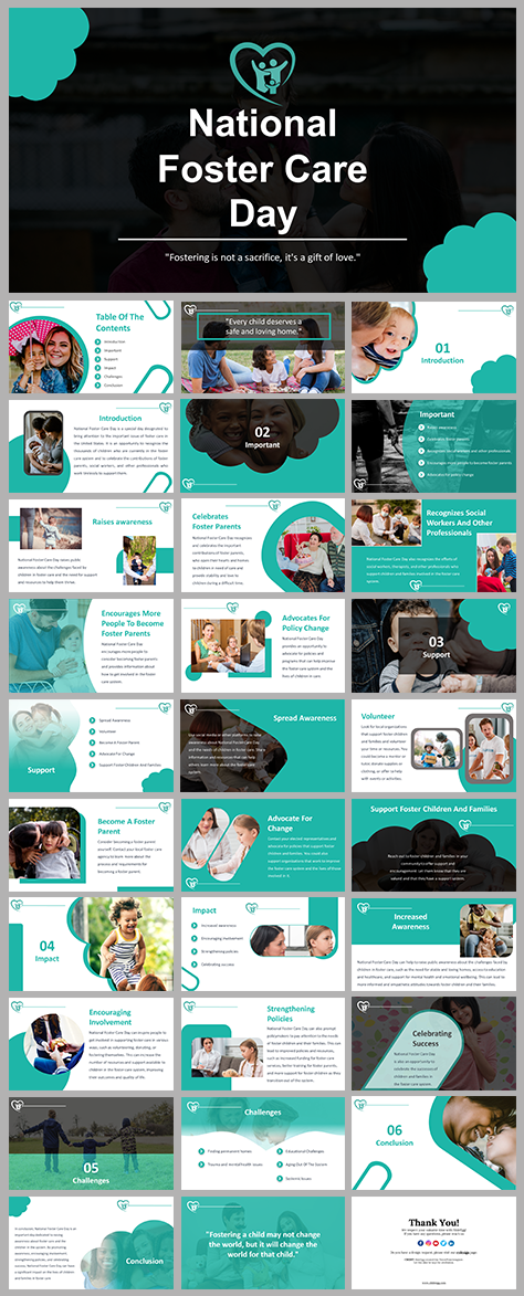 National Foster Care Day PowerPoint And Google Slides Themes