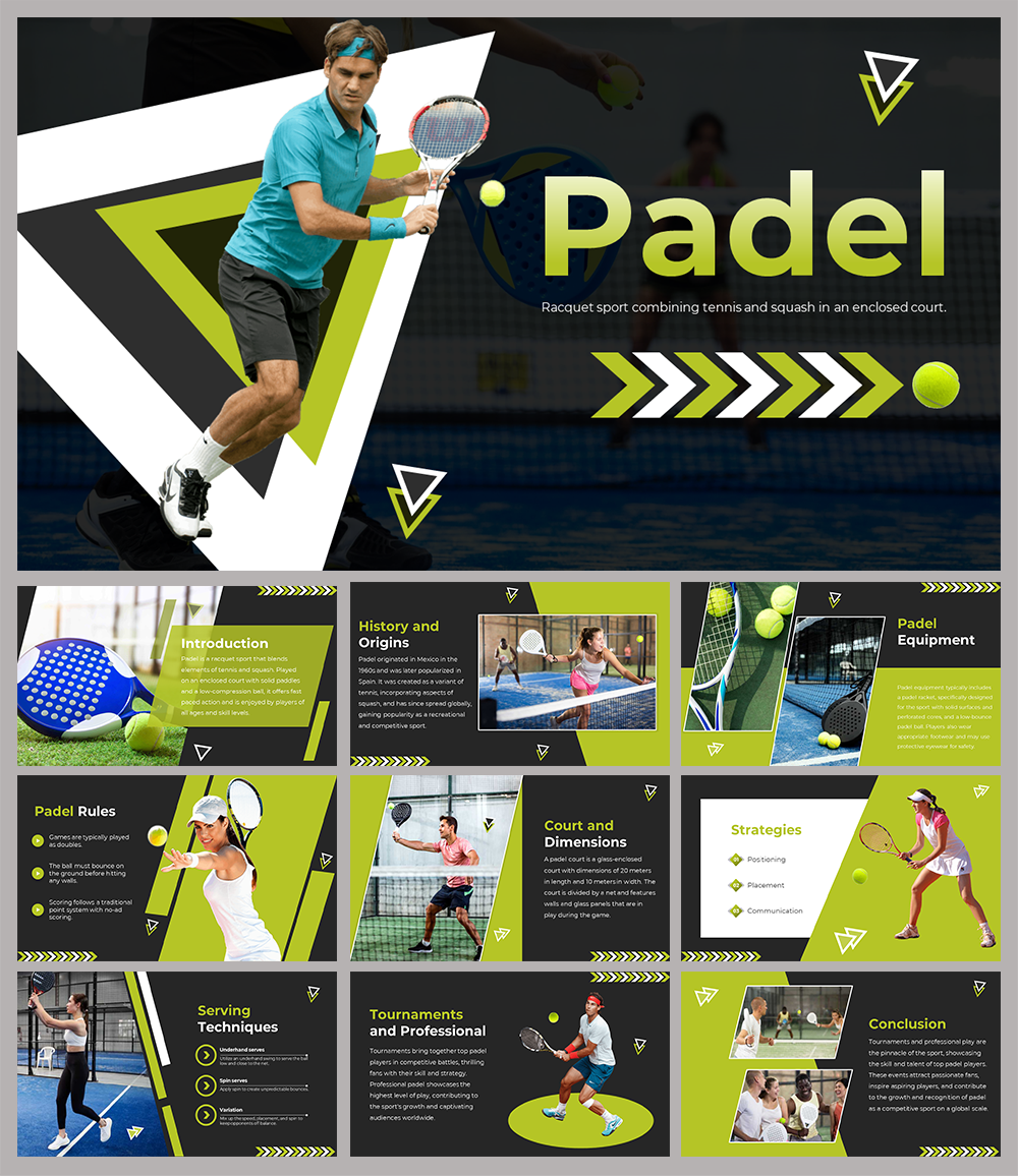 Padel PowerPoint Presentation And Google Slides Themes