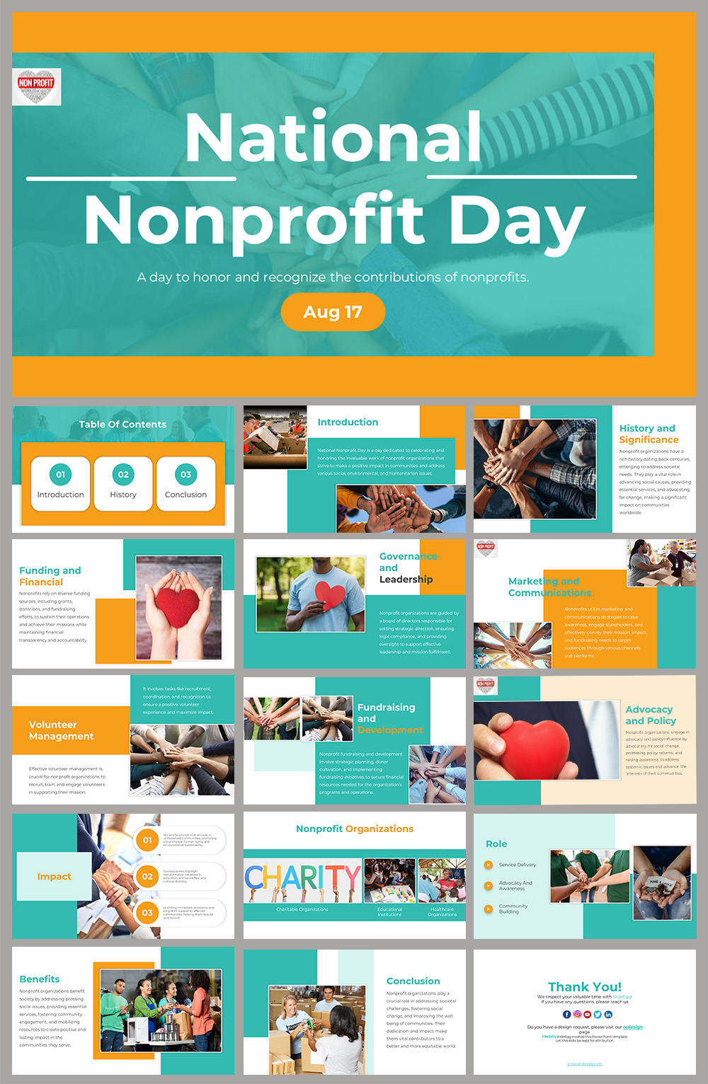 National Nonprofit Day PPT And Google Slides Templates